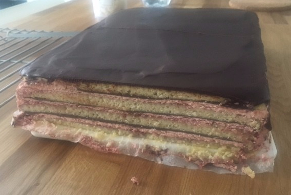 Recipe: Raspberry Coconut Opera Cake – Whatever it bakes