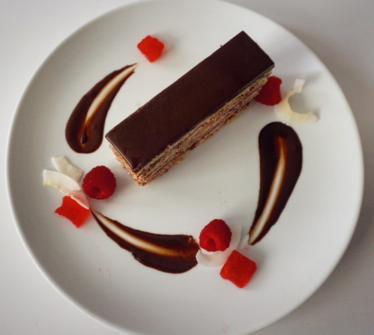 Recipe: Raspberry Coconut Opera Cake – Whatever it bakes