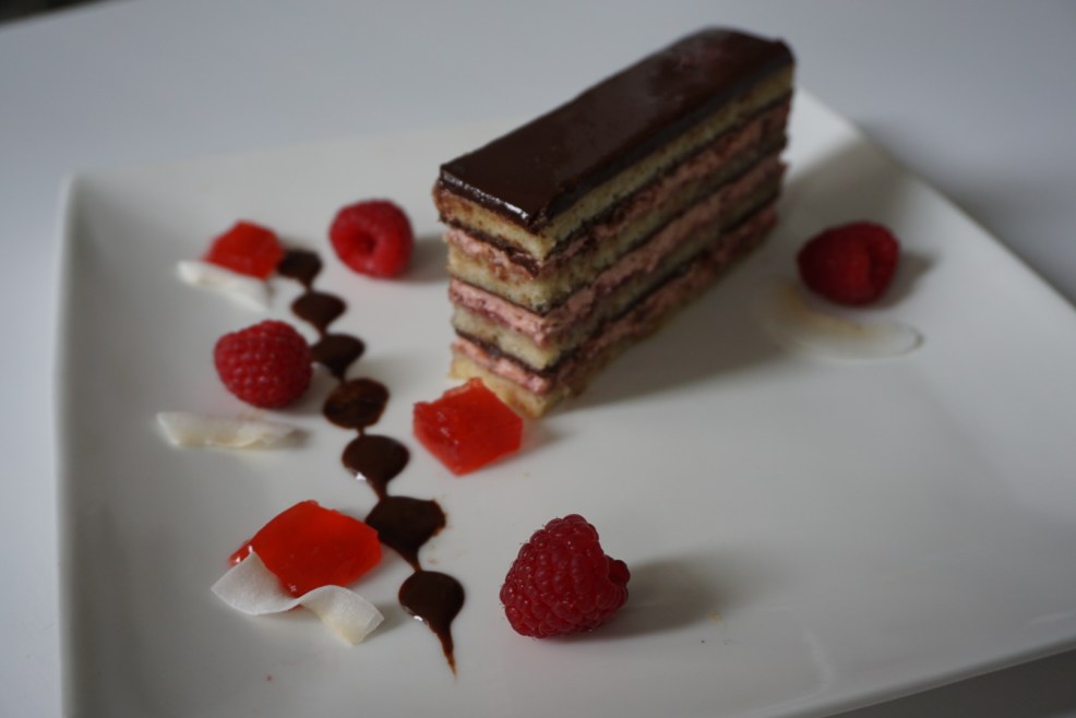 Recipe: Raspberry Coconut Opera Cake – Whatever it bakes